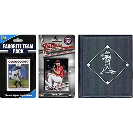 C & I Collectables 2017NATIONTSC MLB Washington Nationals Licensed 2017 ...