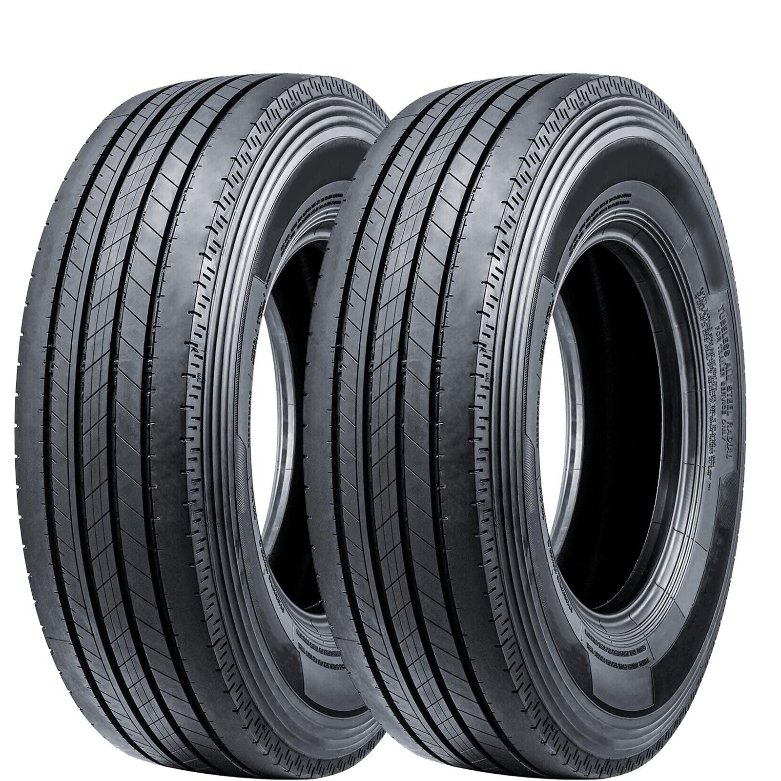 2 PACK ST235/80R16 14PR Trailer Tires - ST Radial All Steel Heavy Duty ...