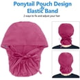 Scrub Caps with Buttons for Women Men Adjustable Tie Back Surgical Hat ...