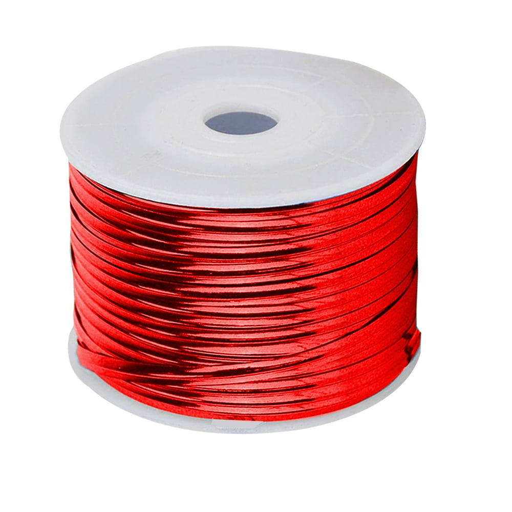 TureClos 100Yards/Roll Candy color Twist Tie Wire Gift Packaging Rope ...