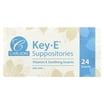 Carlson Key-E Suppositories 24 Ct, 30 IU vitamin E, for rectal or ...