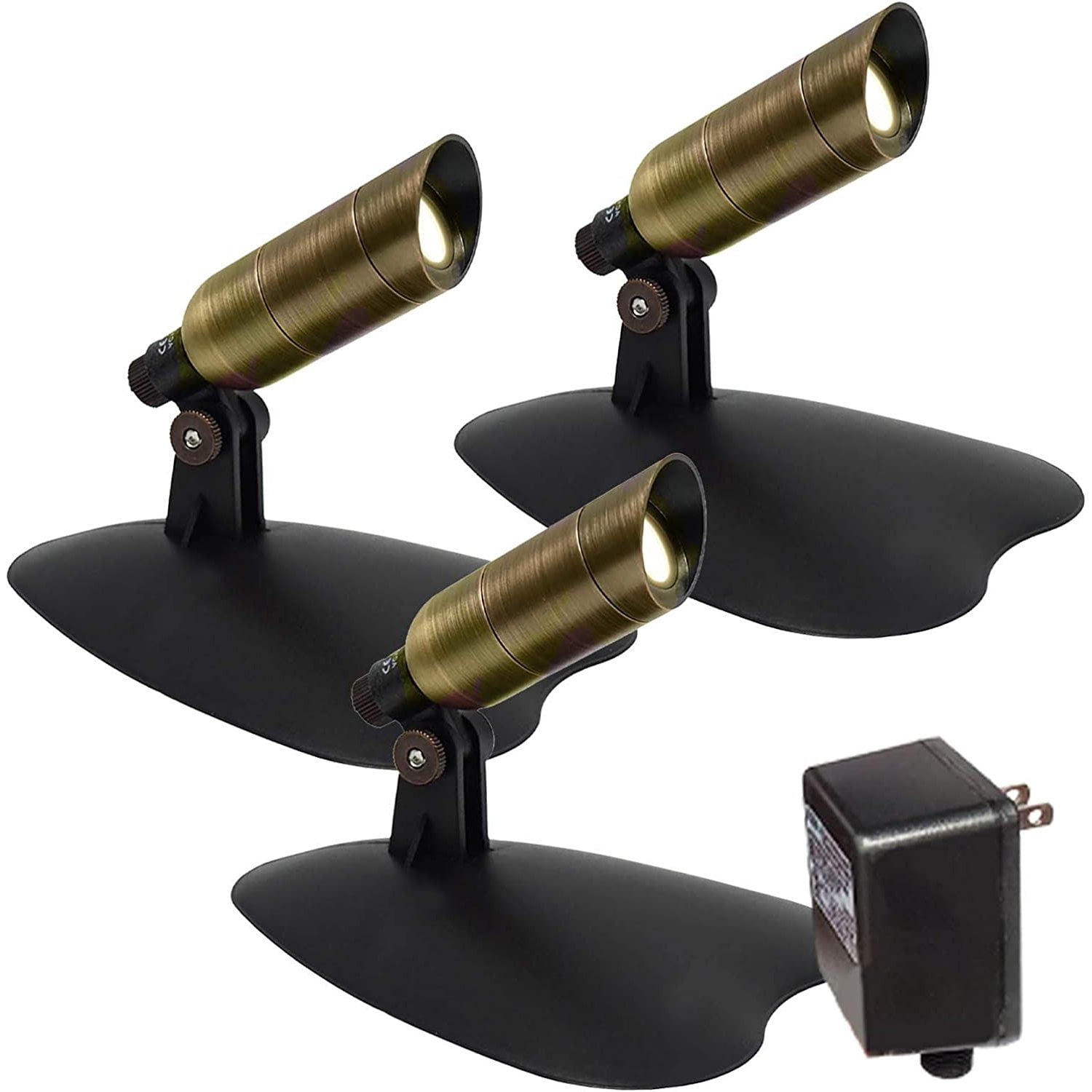 CintBllTer Landscape Lighting - 3X1WMSKIT - (3) 1-Watt Mini Spotlight ...