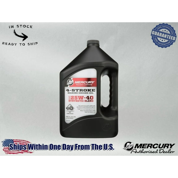 Marine 25W-40 4T Engine Oil, 1 ltr - Walmart.com