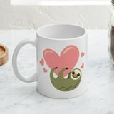 CafePress - Sloth Mug - 11 oz Ceramic Mug - Novelty Coffee Tea Cup ...