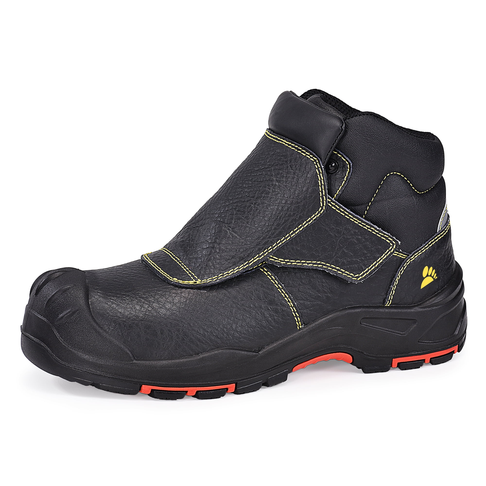 SAFETOE Welding Boots for Men Composite Toe Safety Boots Fire Resistant Welding Boot 300℃Heat ...