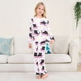 Black Cat Spaceship Cozy Soft Long Sleeves Top and Pants 2 Piece Cool ...