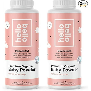 Hello Bello Organic Baby Powder, Talc-Free, 6 oz - Walmart.com