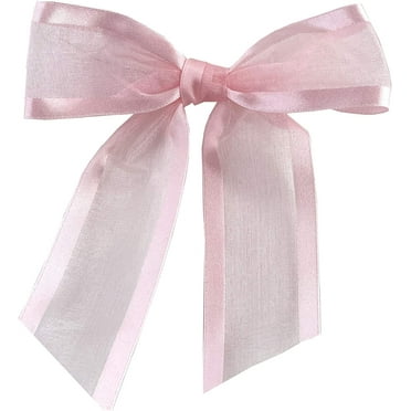 Mini Pink Satin Bows - 1 1/4 in. x 1 1/4in. - 50 Pack - Walmart.com