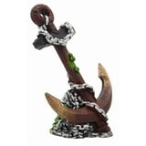 Aqua Culture Chain Anchor Aquarium Ornament - Bronze, Gold, Silver ...