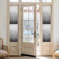 Black Gray Mosaic Window Privacy Film, Minimalist Abstract Hexagonal ...