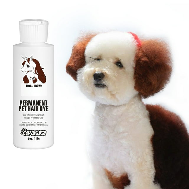 OPAWZ Permanent Dog Hair Dye, Pet Hair Dye Safely Used by Grooming ...