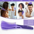 URTHEONE Detangle Hair Brush Comb Set for All Hair Types with ...