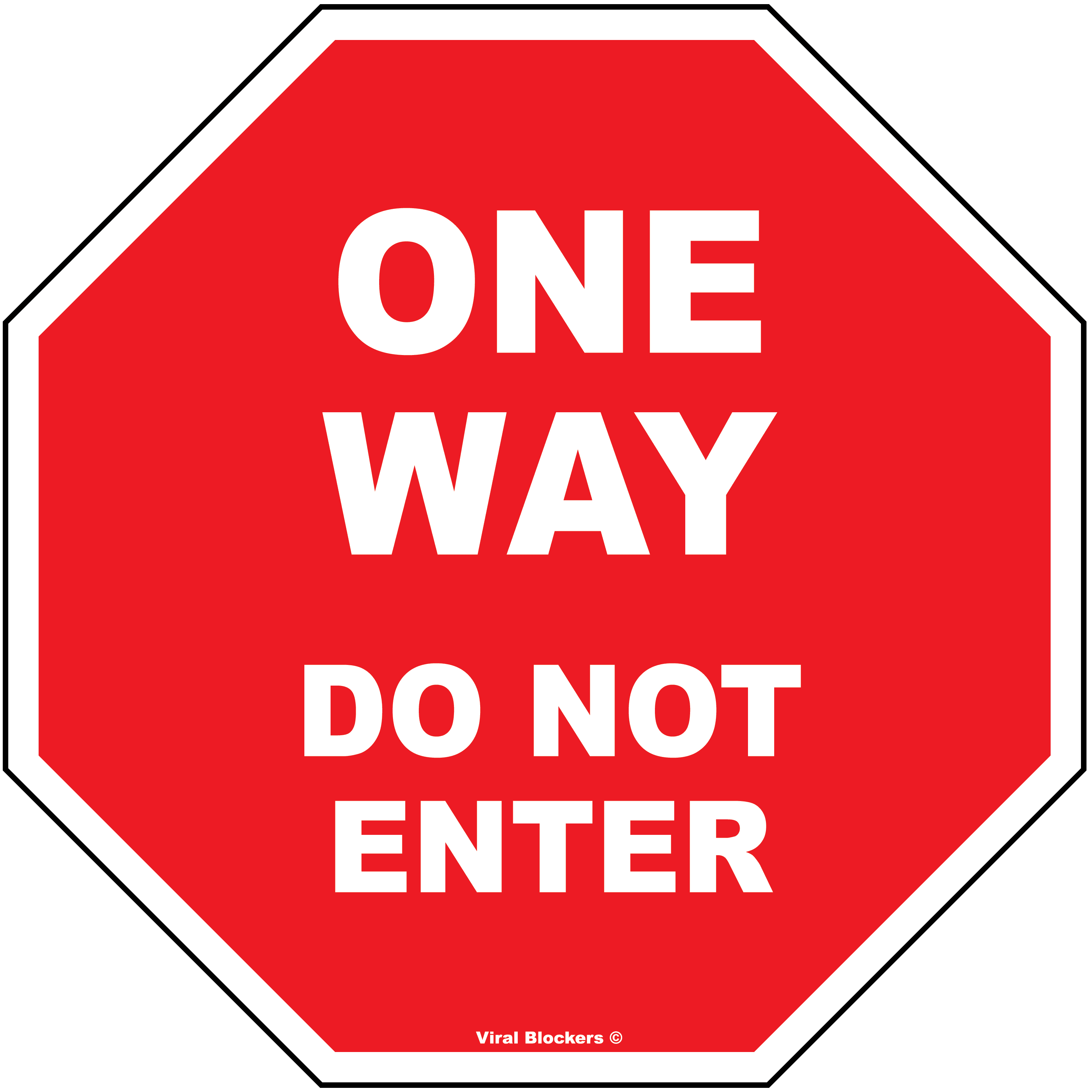 10 pk Vinyl Social Distancing Floor Decals for carpet and tile One way ...