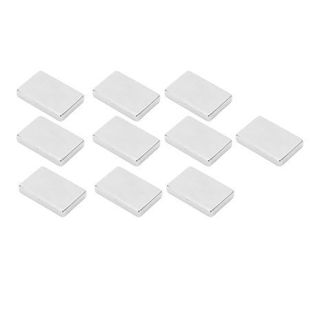 Neodymium Magnets, Rustproof Stability 10PCS Rectangular Magnet Compact ...