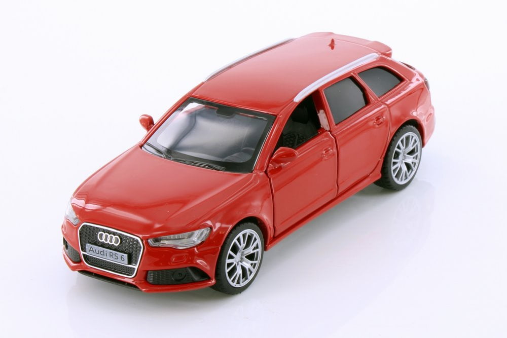 2017 Audi RS6, Red - Showcasts TM012002 - 1/36 scale Diecast Model Toy ...