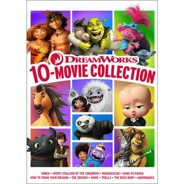 DreamWorks 10-Movie Collection (Blu-ray, Digital Copy) - Walmart.com