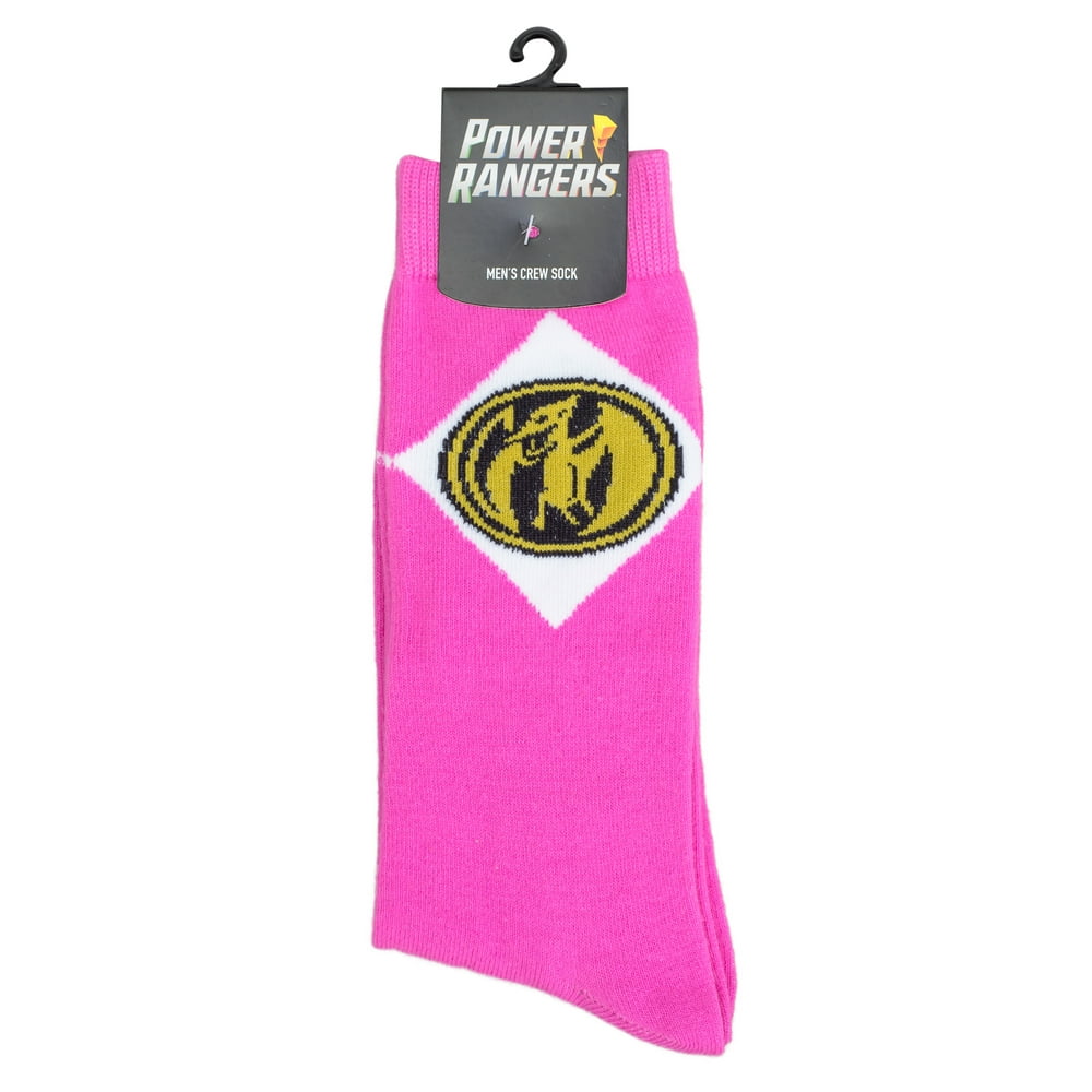 Power Rangers Logo Halloween Costume Crew Socks - Walmart.com - Walmart.com