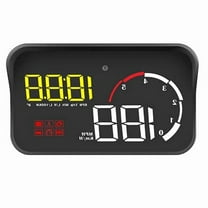 M8 Car HUD Head Up Display OBD2 EOBD Overspeed Warning System Projector ...
