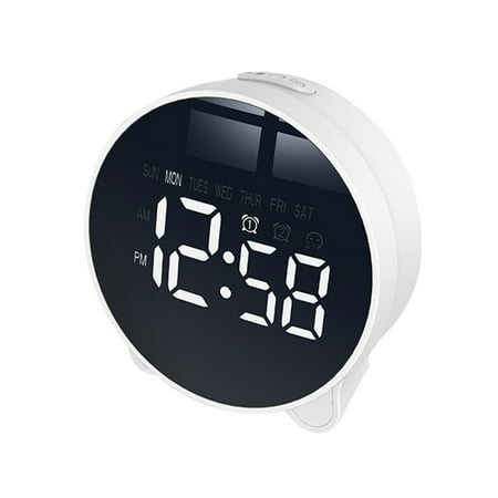 Led Digital Alarm Clock With Dual Alarm Snooze Time Week Display ...