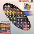 Brother Simplicity Pro 100 Polyester Embroidery Thread Kit, Sewing ...