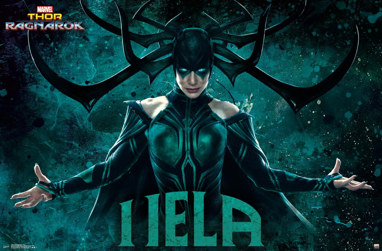 Marvel Cinematic Universe - Thor - Ragnarök - Hela Wall Poster, 22.375 ...