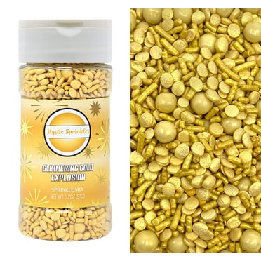 Mystic Sprinkles Her 1st Communion in Gold Sprinkle Mix 3.9oz - Walmart.com