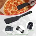 2 Pack Silicone Thin Spatula,Omelet Spatula Turner,Heat Resistant ...