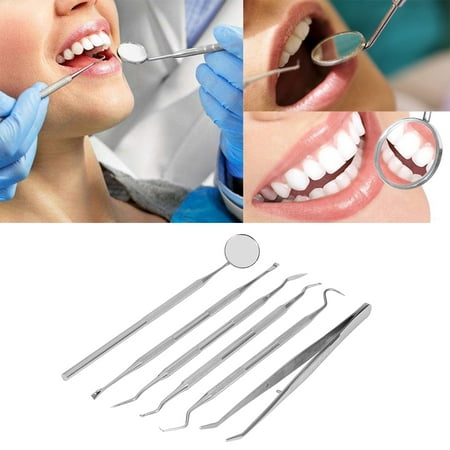 Professional Handle Stainless Dentist Teeth Explorer Needle Cleaning ...