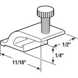 1/4 in. Self Locking Storm Door Panel Clips with Thumbscrews (8-pack ...