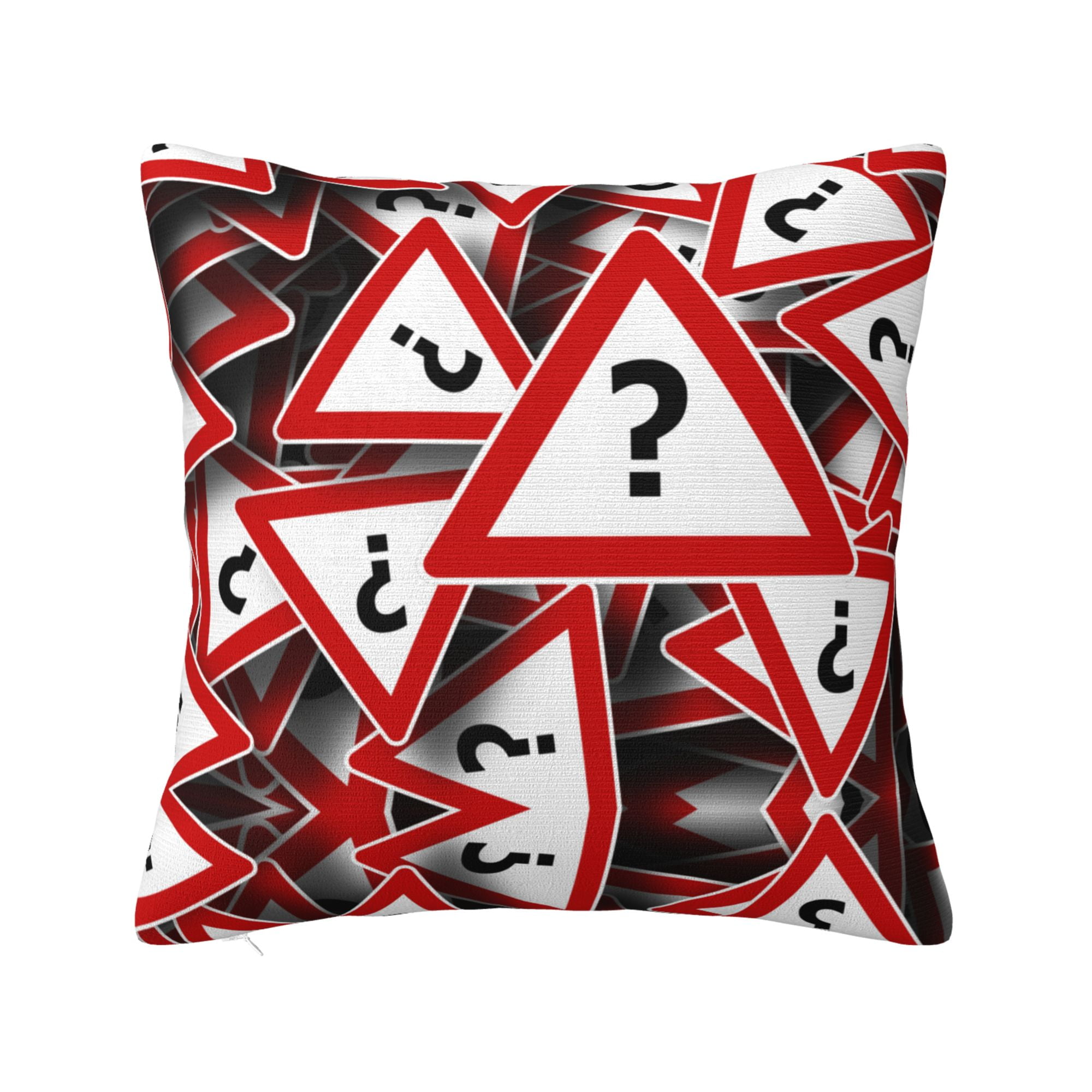 ZICANCN Decorative Throw Pillow Covers , Traffic Signs Couch Sofa ...