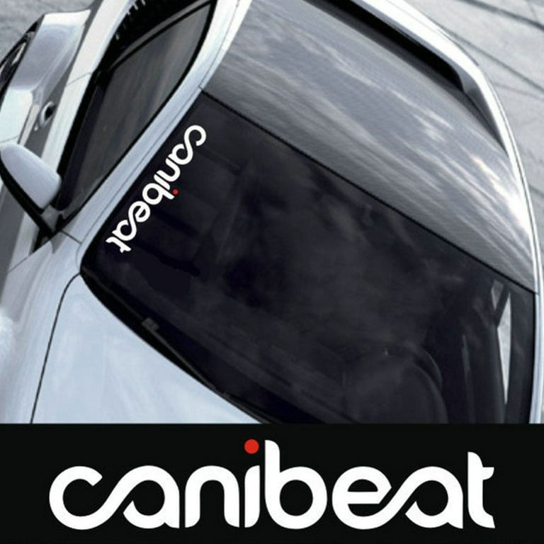 Canibeat Windshield Sticker