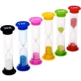 Plastic Sand Timer Sandglass Hourglass Sand Clock Timer 30 sec, 1 min ...