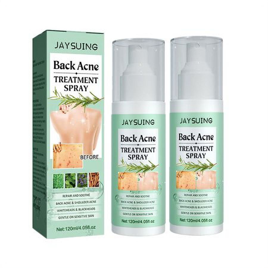 2023 New Back Acne Treatment Spray 120ml Jaysuing Back Acne Treatment