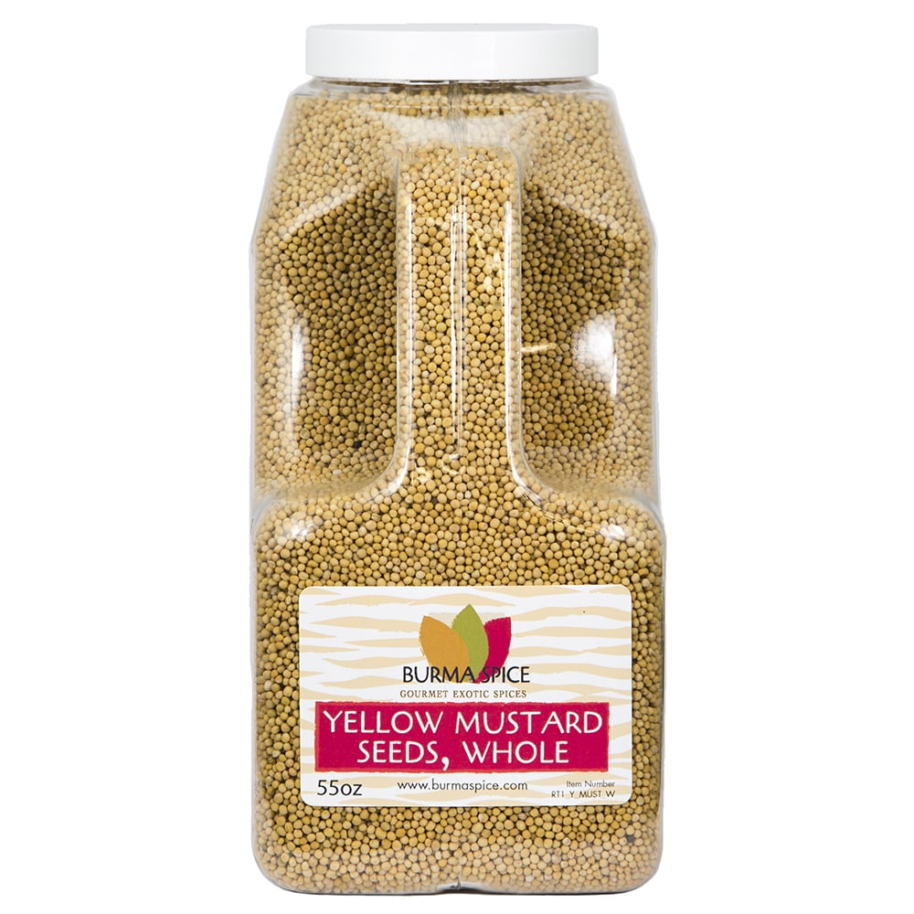 Burma Spice Yellow Mustard Seeds | Mediterranean Seeds | Perfect for ...