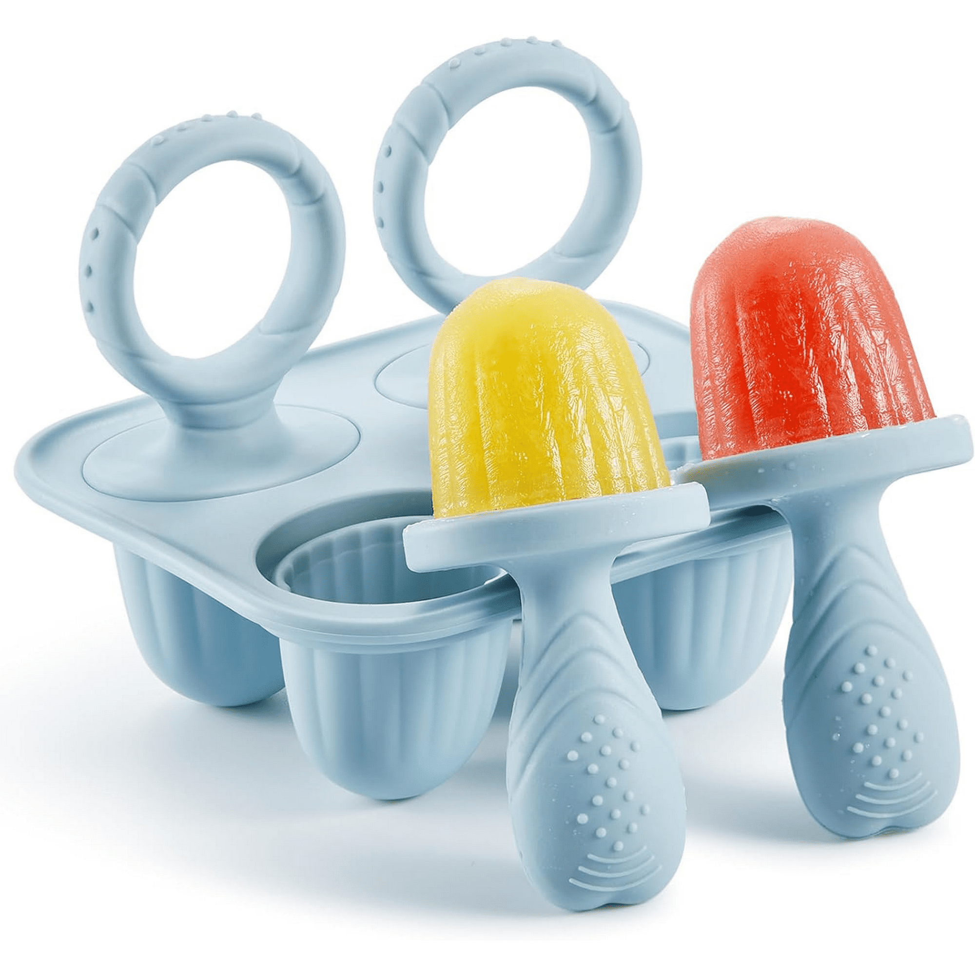 Click here for Unbranded 4-Handle Silicone Baby Popsicle Molds -... prices