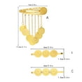 Arabic Styles Hair Clip Gold Coin Hair Accessories Metal Hairwear ...