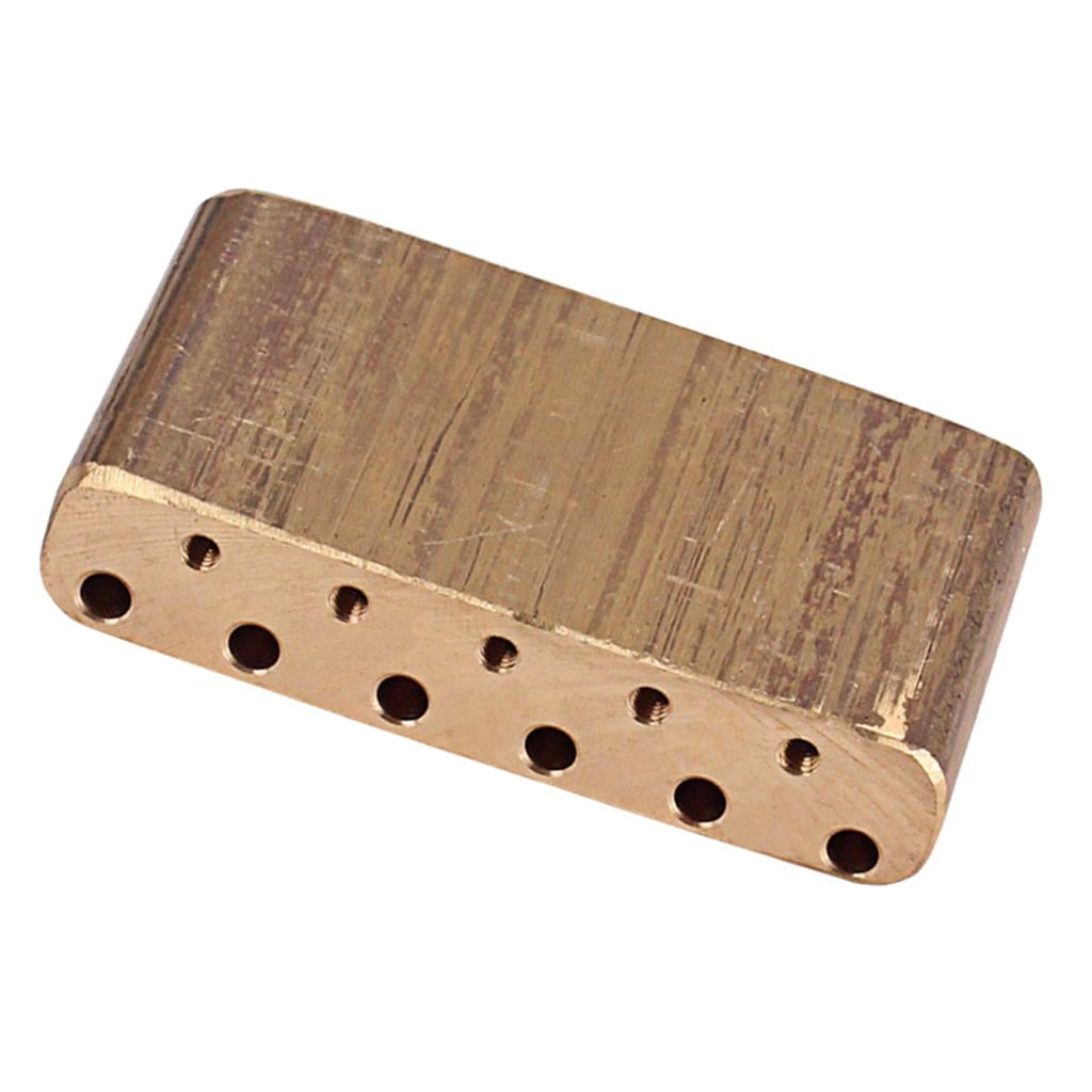 Tremolo Block Sustain Bridge Golden DIY for Electric Guitar Accessory ...
