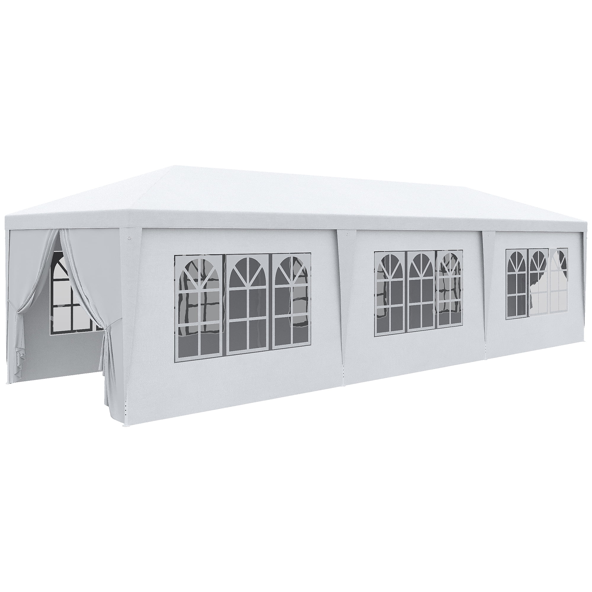 Click here for Outsunny 10 X 28 Party Gazebo Tent With 8 Removabl... prices