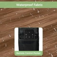Farm Brown Wooden Texture Waterproof Outdoor TV Cover, Country Style ...