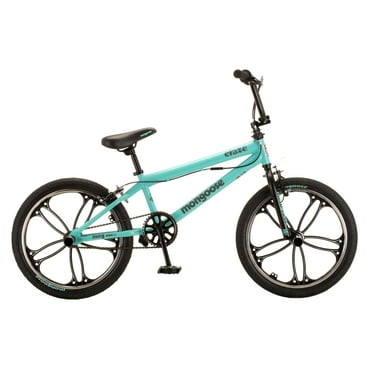 Mongoose BRAWLER Boys' Freestyle BMX Bike, 20" wheels, Black - Walmart.com