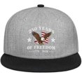 250 Anniversary USA Hat Eagle Liberty Cross Printed Printed Pattern ...