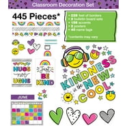 Motivational Bulletin Board Set, Learning Is a Journey, 45 Pieces ...