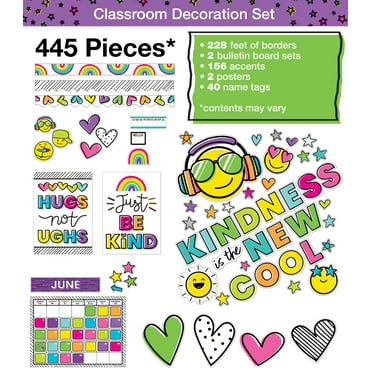 Motivational Bulletin Board Set, Learning Is a Journey, 45 Pieces ...