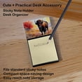 BDKWID-American Bison Sticky Note Holder Refillable Dispenser Self ...