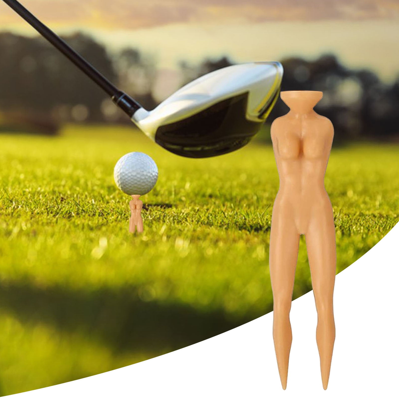 Click here for Meileang 10pcs Golf Tees Nude Shape Golf Spikes Mu... prices