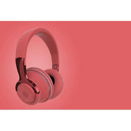 Bluetooth Headphones Wireless Over Ear Stereo Wireless Headset(Red ...