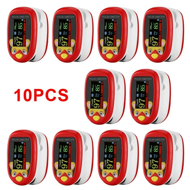 Oxímetro médico infantil para niños, pulsioxímetro pediátrico SpO2 ...