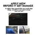 Black Car Door Edge Guard Molding Trim DIY Protectors Strip - Walmart.com