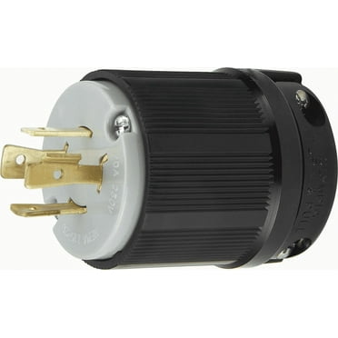 Leviton 4770-C NEMA L7-15P 15 Amp 277 Volt Locking Plug - Walmart.com