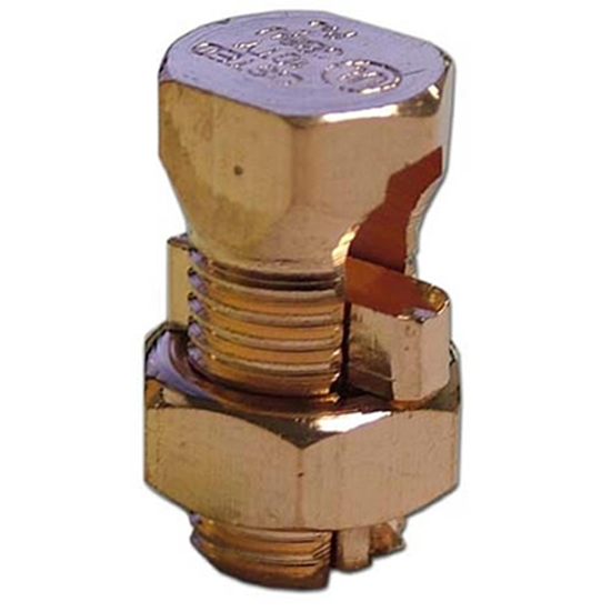 8H SPLIT BOLT CONNECTOR BY PREMISA FOR 8 STR - 8 SOLID AWG CU ...